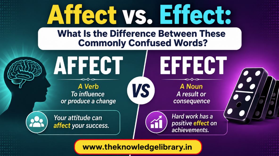 Affect and Effect: What Is the Difference Between These Commonly ...